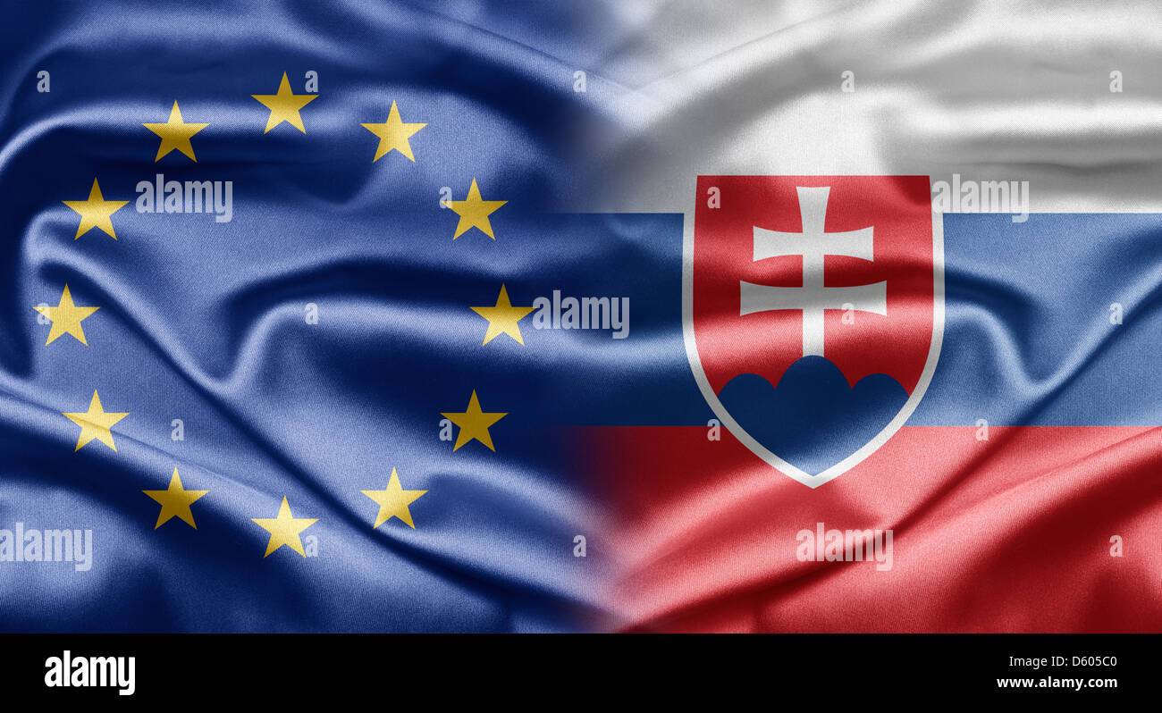 Slovakia eu flag hi-res stock photography and images - Alamy