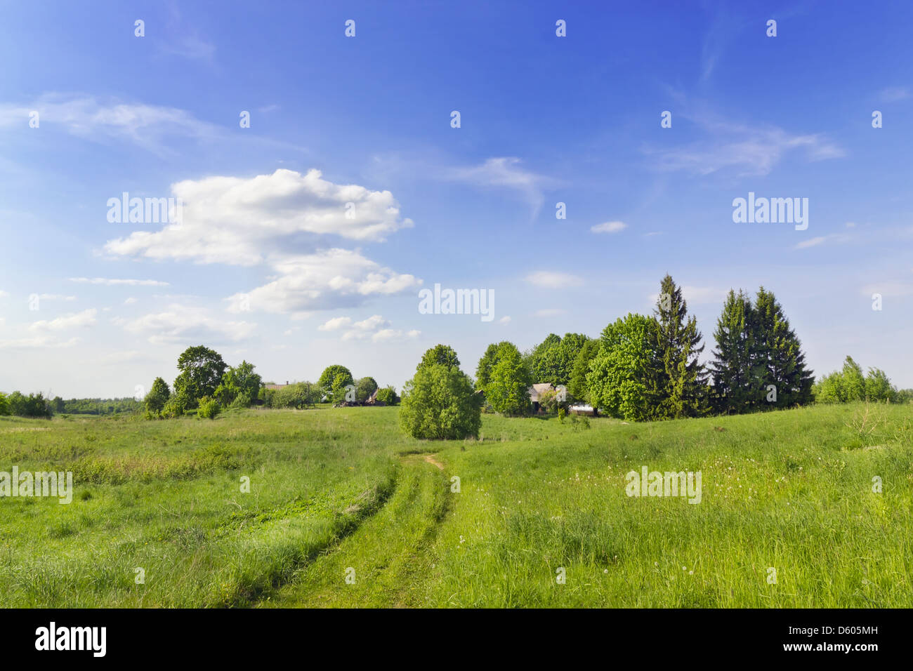 Spring horizontal landscape hi-res stock photography and images - Alamy