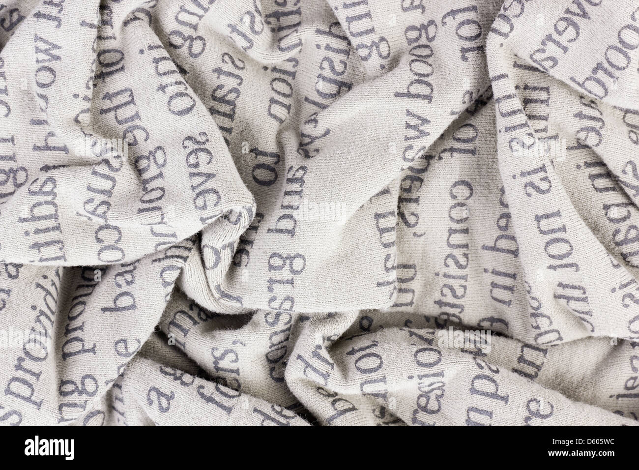 Crumpled fabric hi-res stock photography and images - Alamy