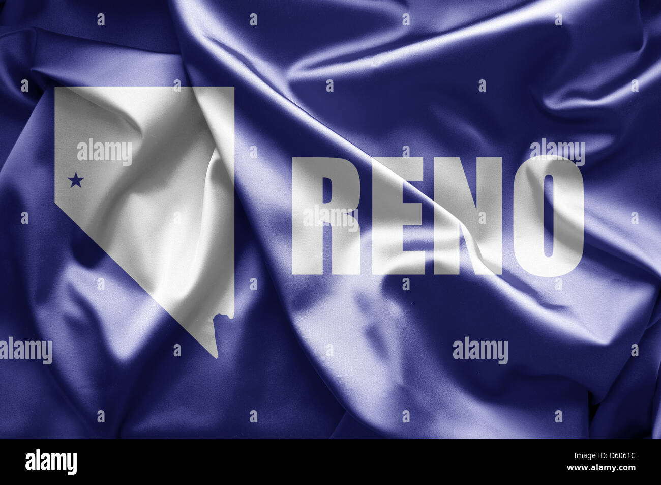 Flag of Reno, NV Stock Photo - Alamy