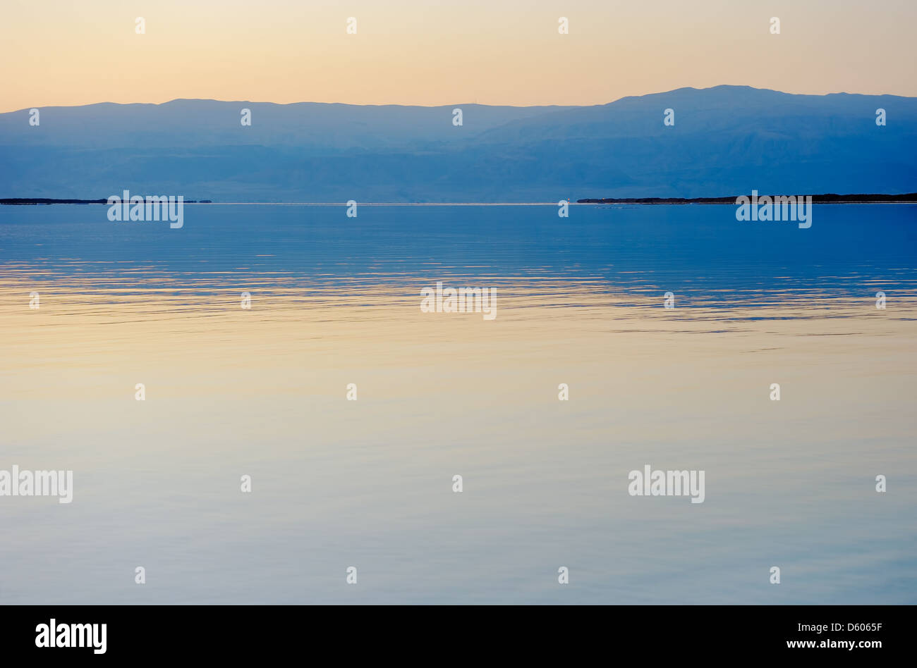 The Dead Sea before dawn Stock Photo - Alamy