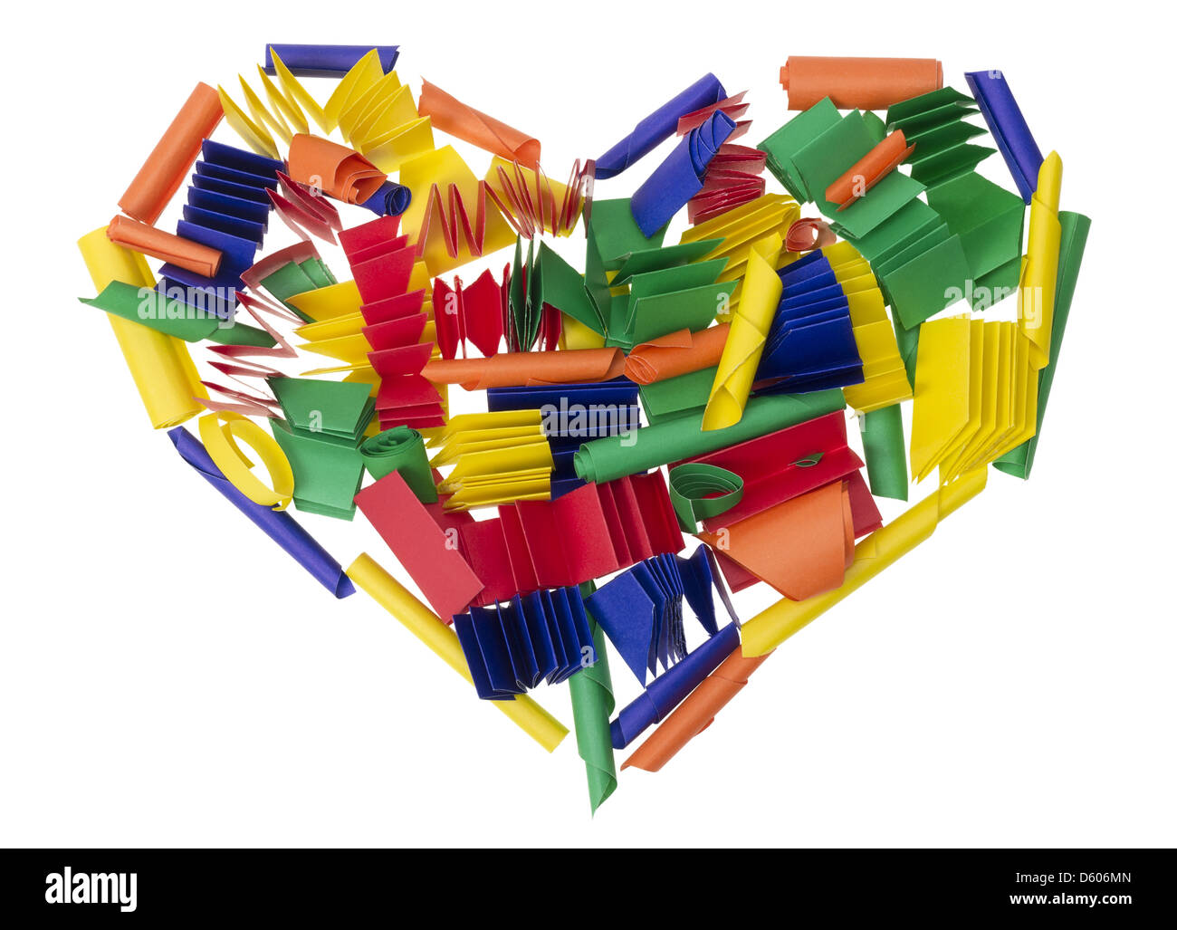 Broken crumpled paper concept Stock Photo - Alamy