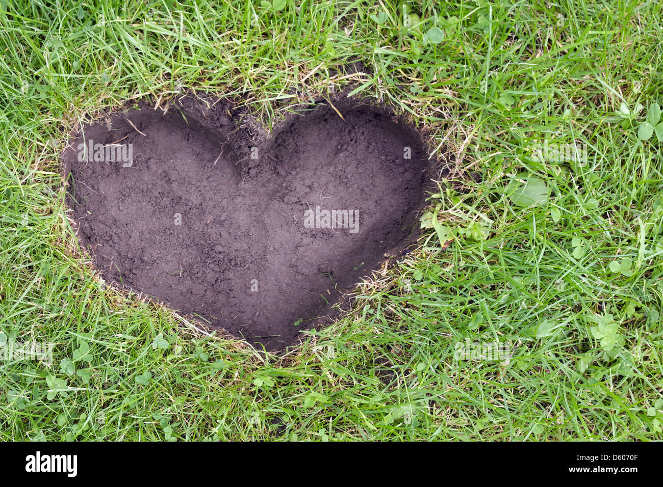 Heart of the Earth concept Stock Photo - Alamy