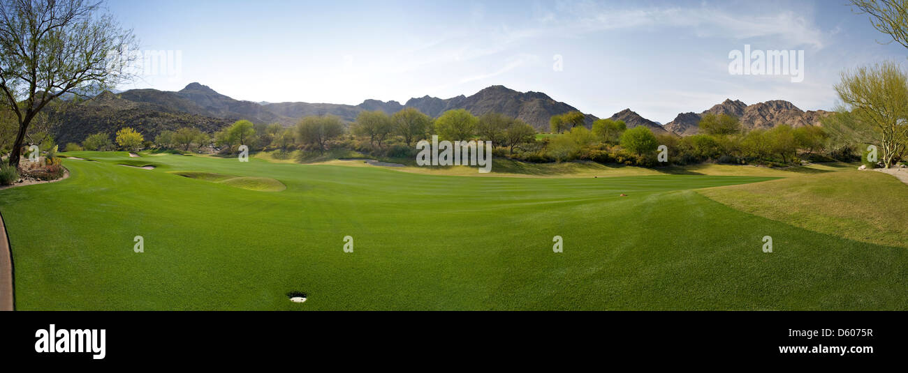 Panoramic view golf course hi-res stock photography and images - Alamy