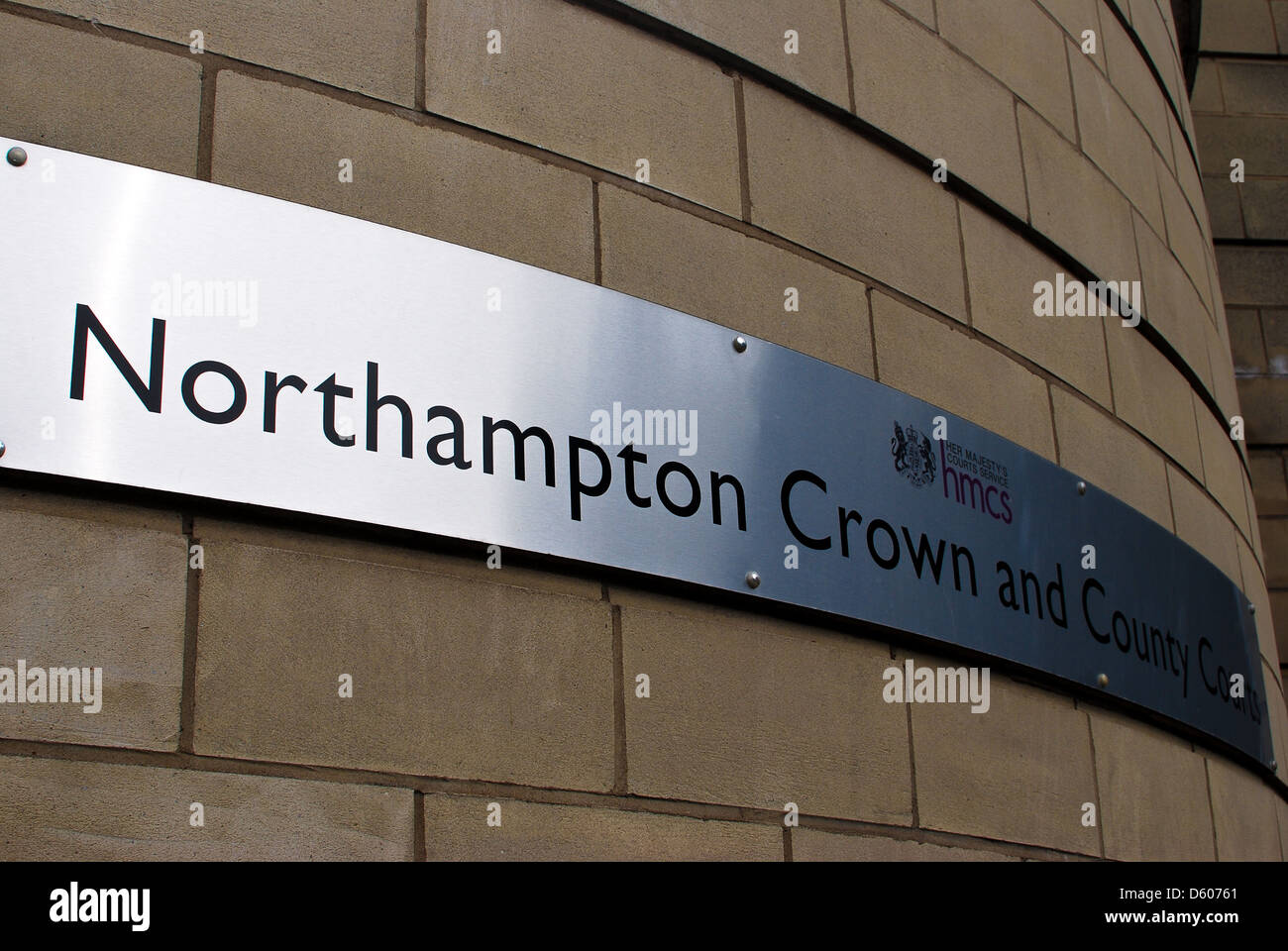 Northampton Crown County court jail Stock Photo - Alamy