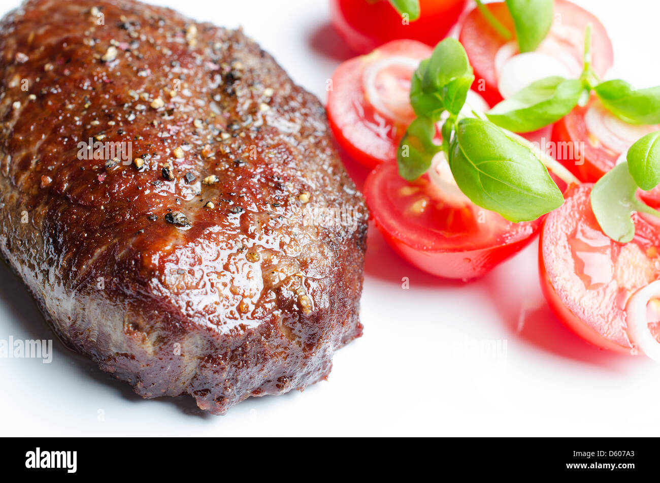 Closeup grilled beef steak hi-res stock photography and images - Alamy