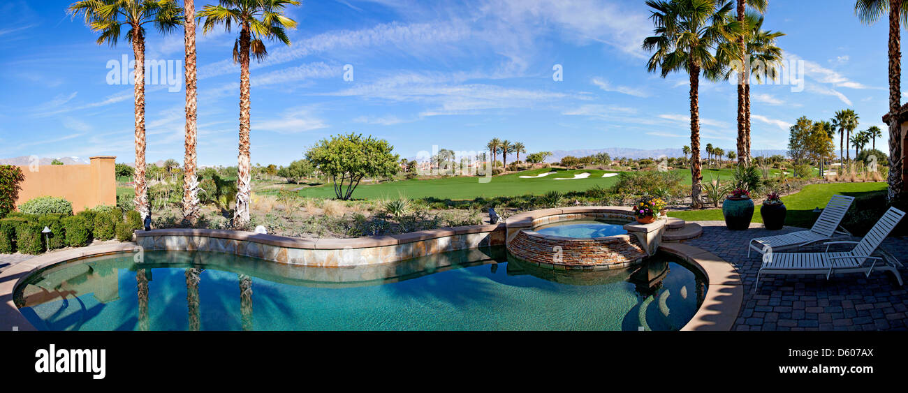 Panoramic swimming pool hi-res stock photography and images - Alamy
