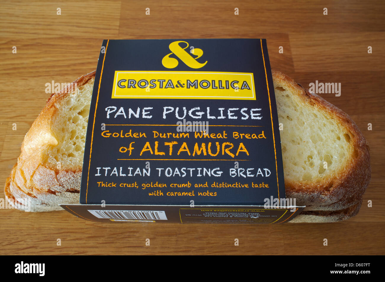 Crosta & Mollica Italian toasting bread Stock Photo - Alamy