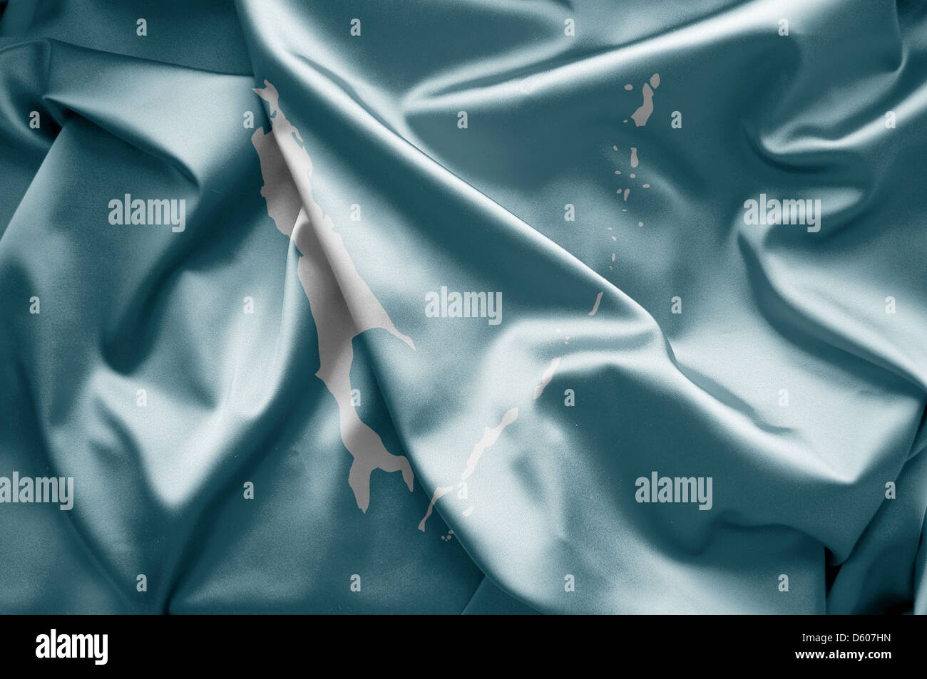 Flag of Sakhalin (Russia Stock Photo - Alamy