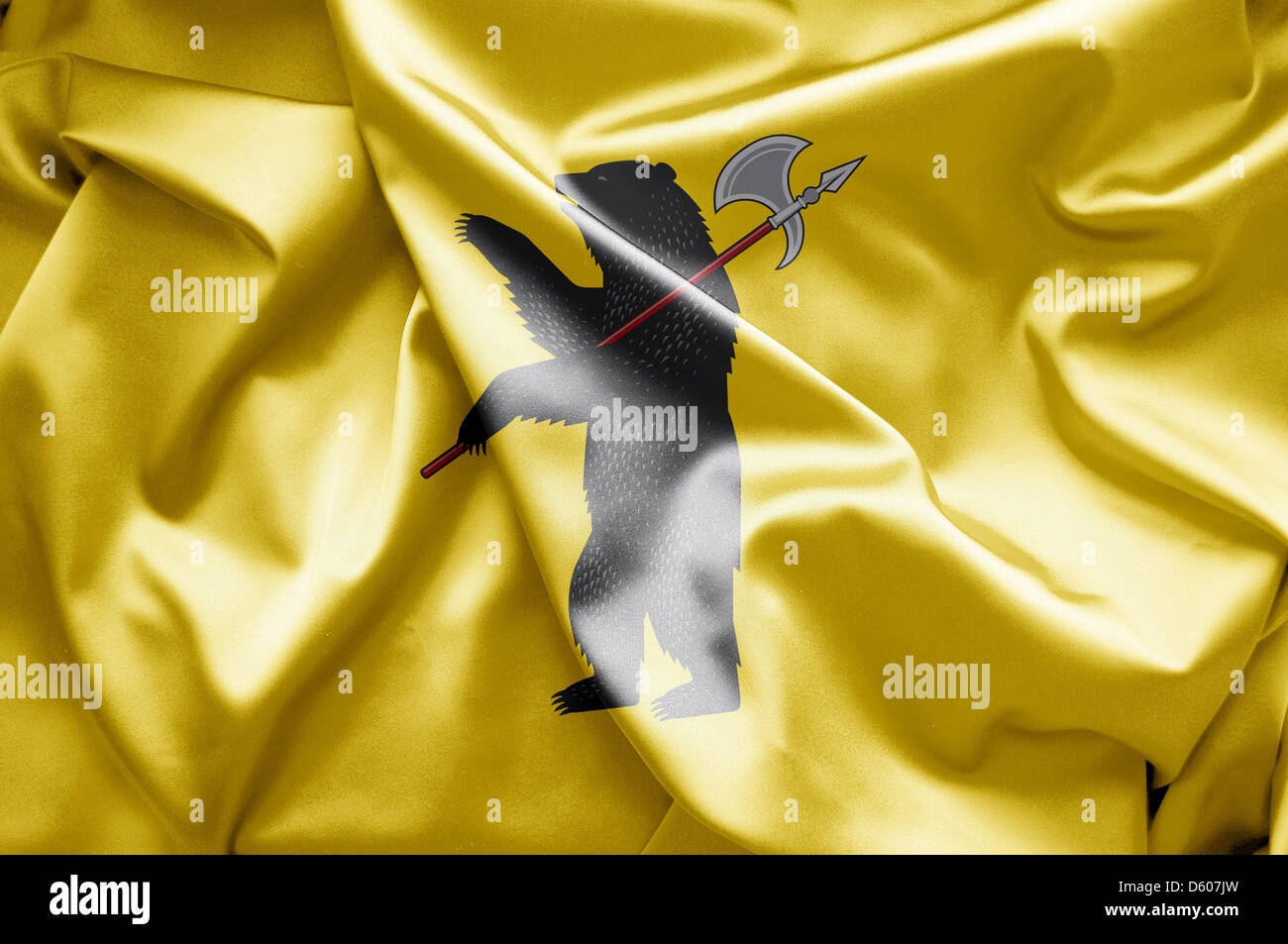 Flag of Yaroslavl (Russia Stock Photo - Alamy