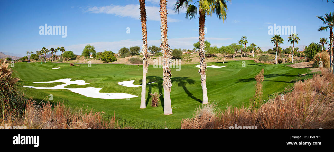 Golf course panoramic hi-res stock photography and images - Alamy