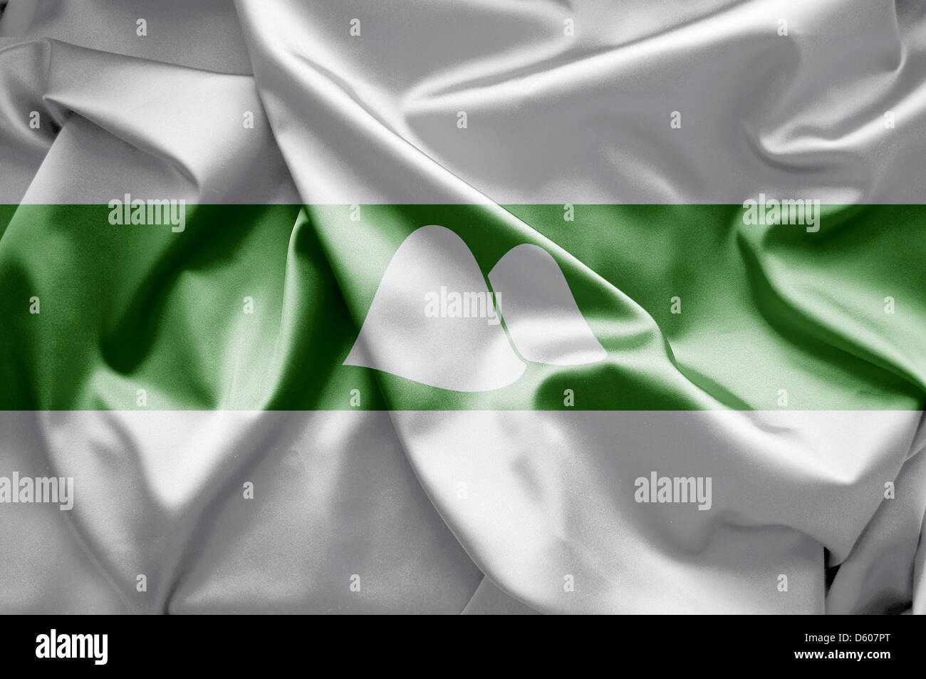 Flag of Kurgan (Russia Stock Photo - Alamy