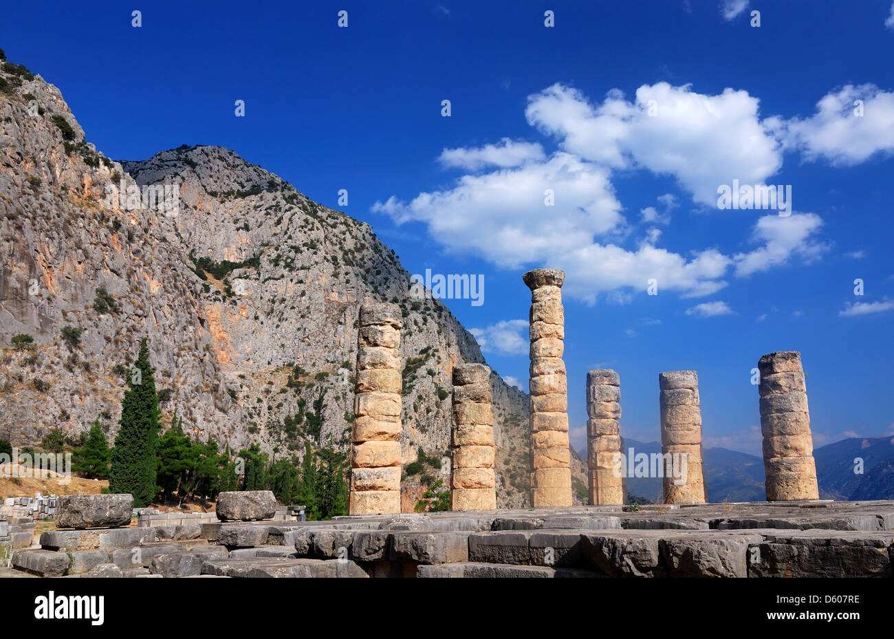 Oracle of apollo at delphi hi-res stock photography and images - Alamy
