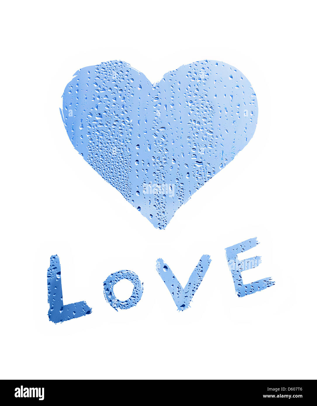 Heart shape word art Cut Out Stock Images & Pictures - Alamy