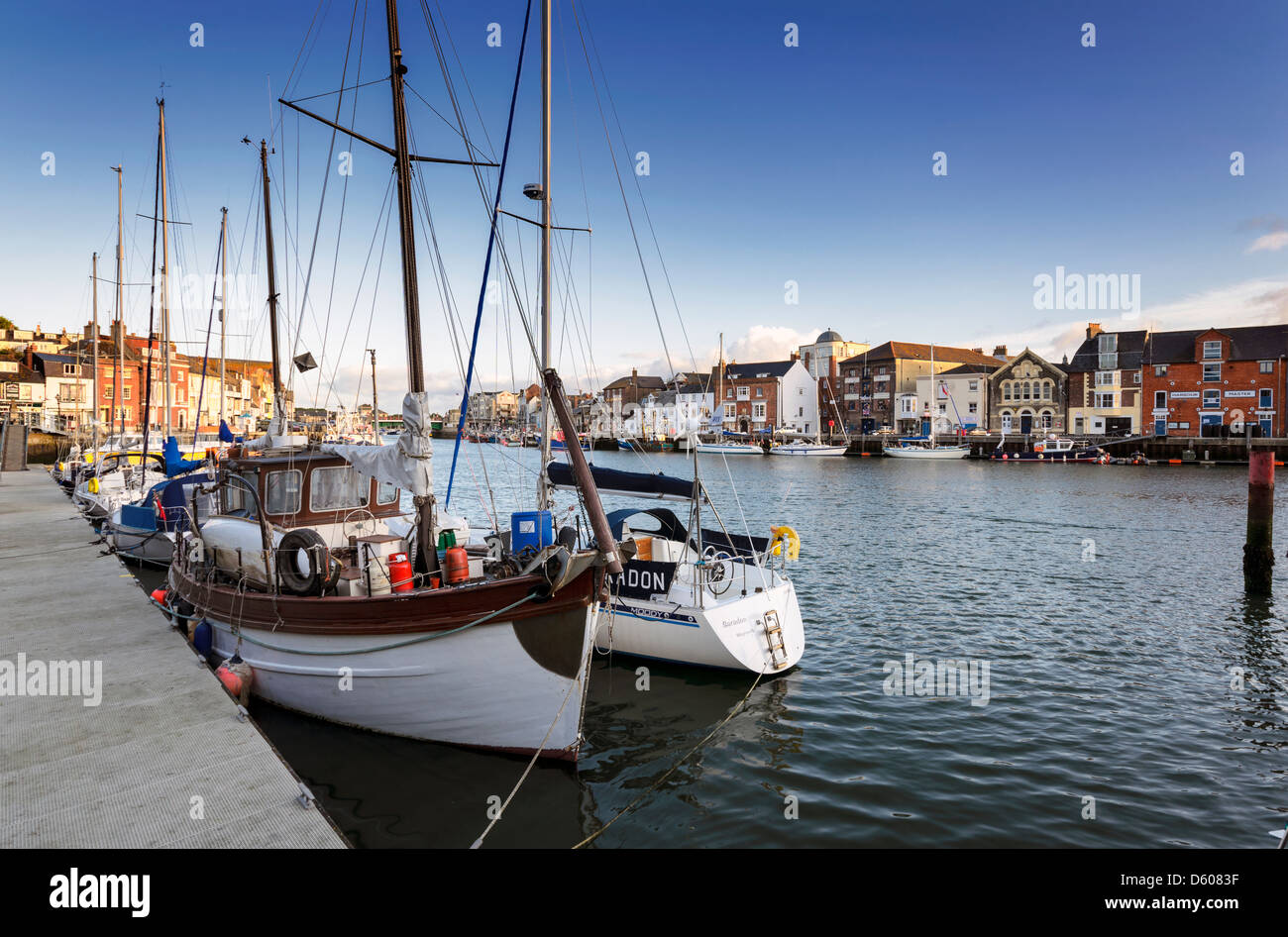 Old weymouth harbour hi-res stock photography and images - Alamy