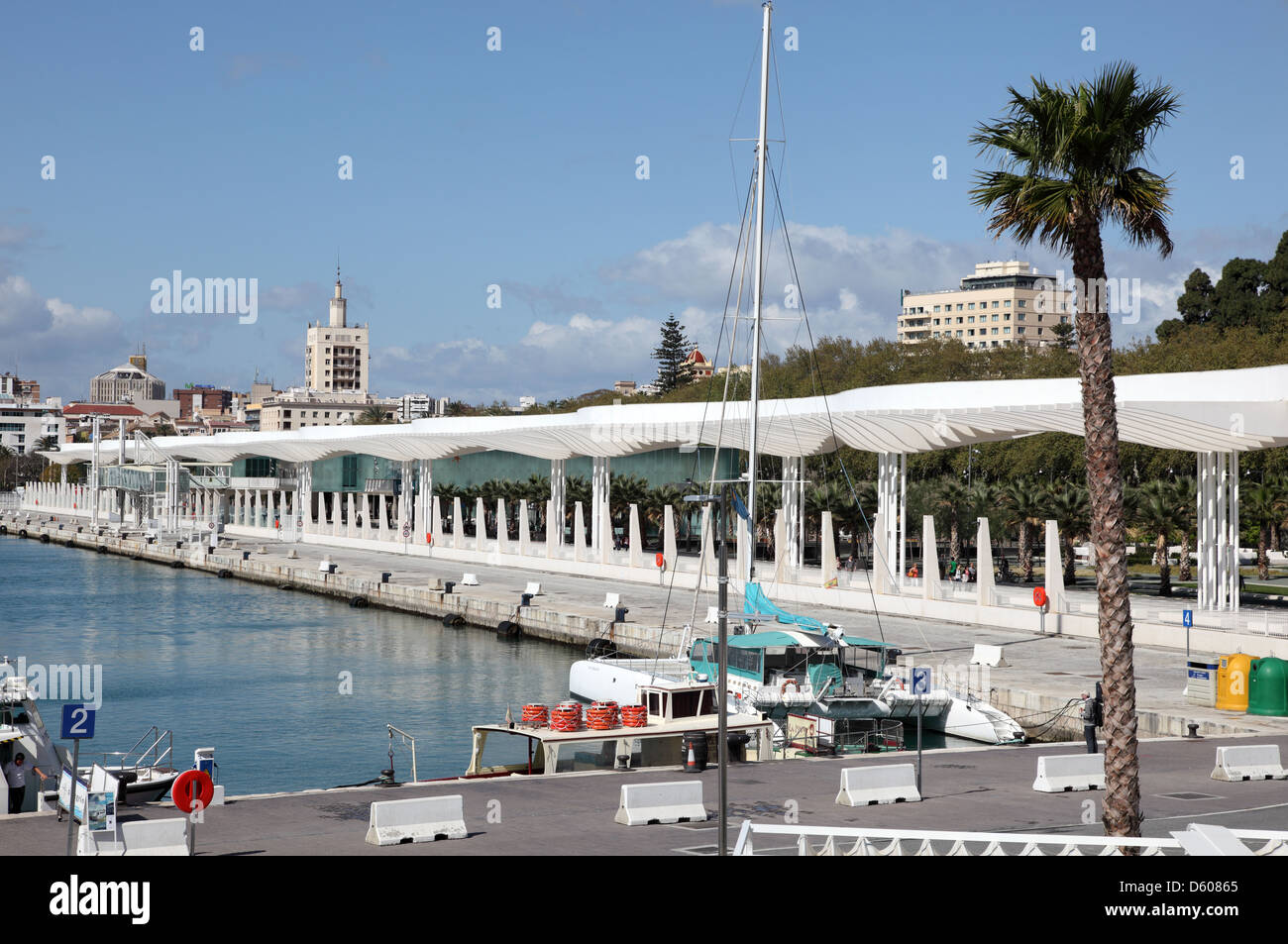 Malaga promenade in spain architecture hi-res stock photography and ...
