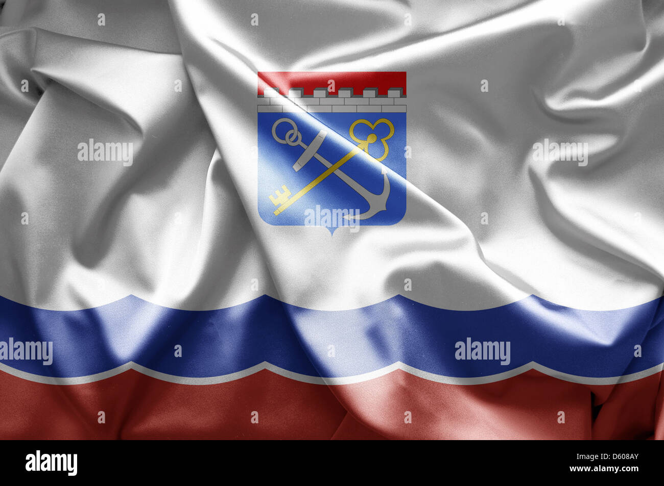 Leningrad oblast russia flag hi-res stock photography and images - Alamy