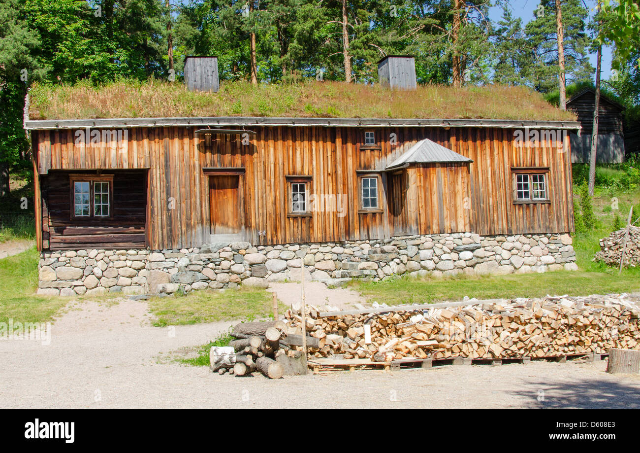 traditional norwegian house Stock Photo - Alamy