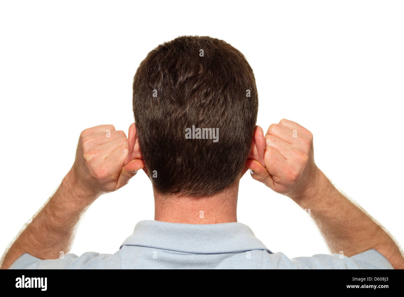 Rubbing the ear hi-res stock photography and images - Alamy