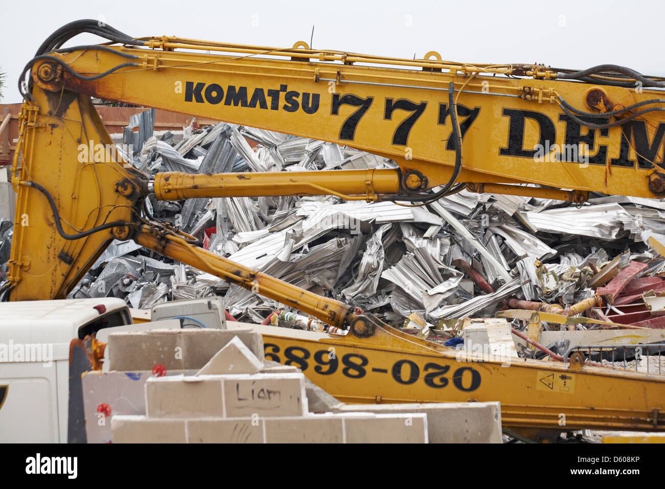final stages of the demolition of the Imax complex building on ...