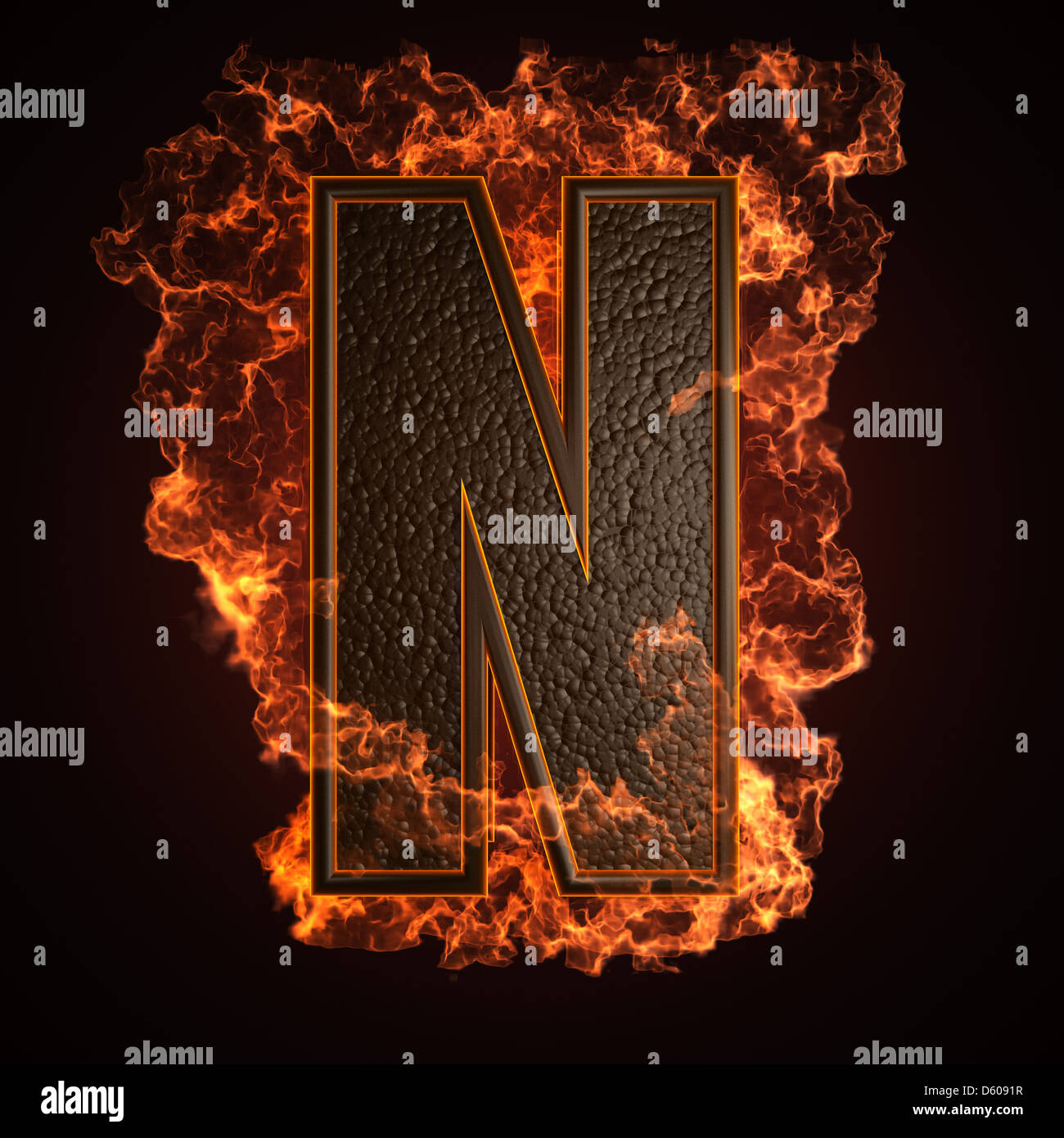 Letter burn hi-res stock photography and images - Alamy