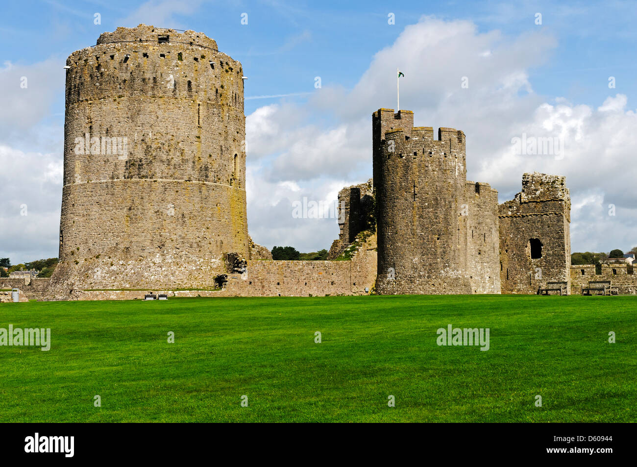 William Marshall's Great Keep inside the virtually impregnable inner ...