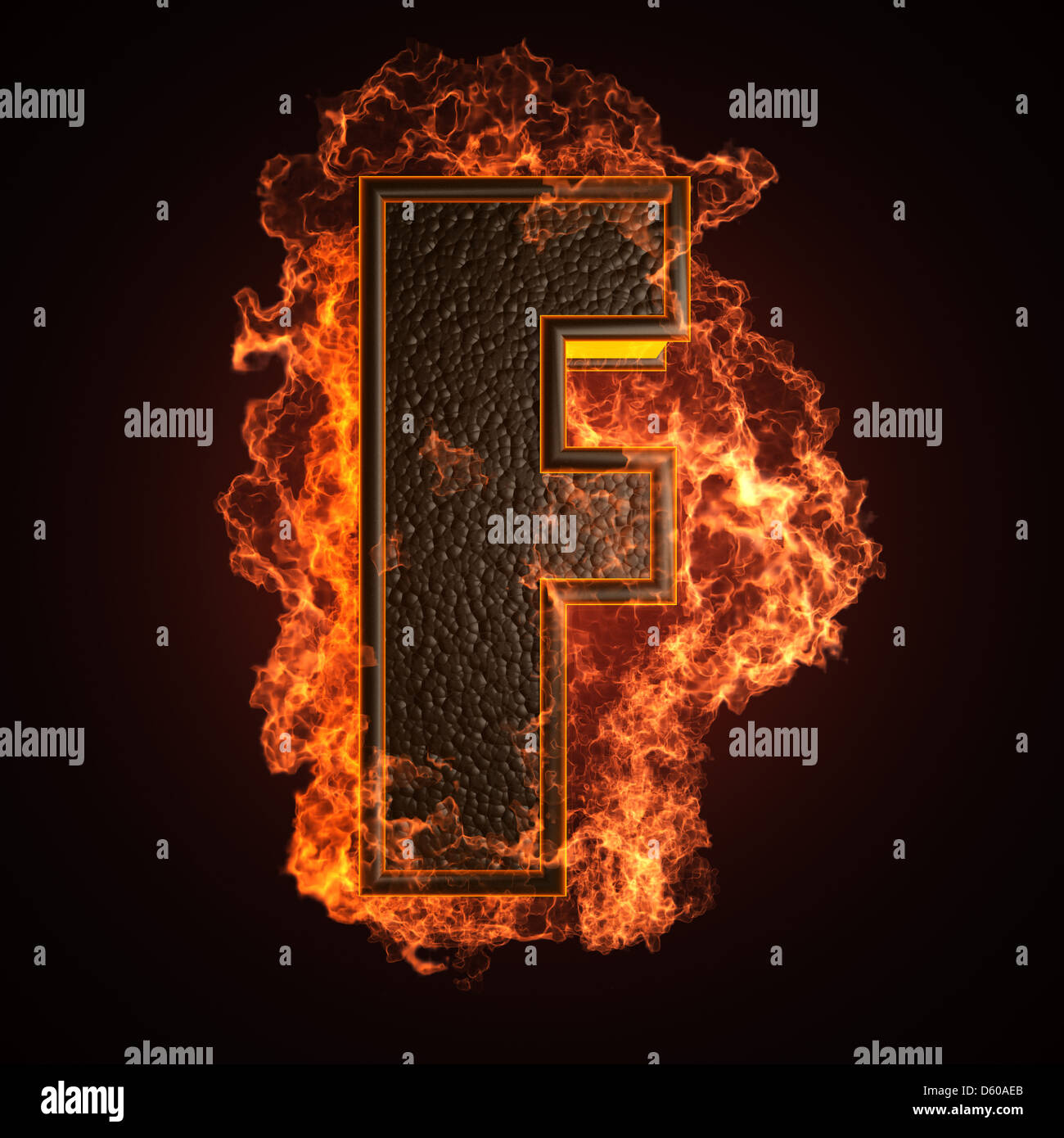 Burning alphabet hi-res stock photography and images - Alamy
