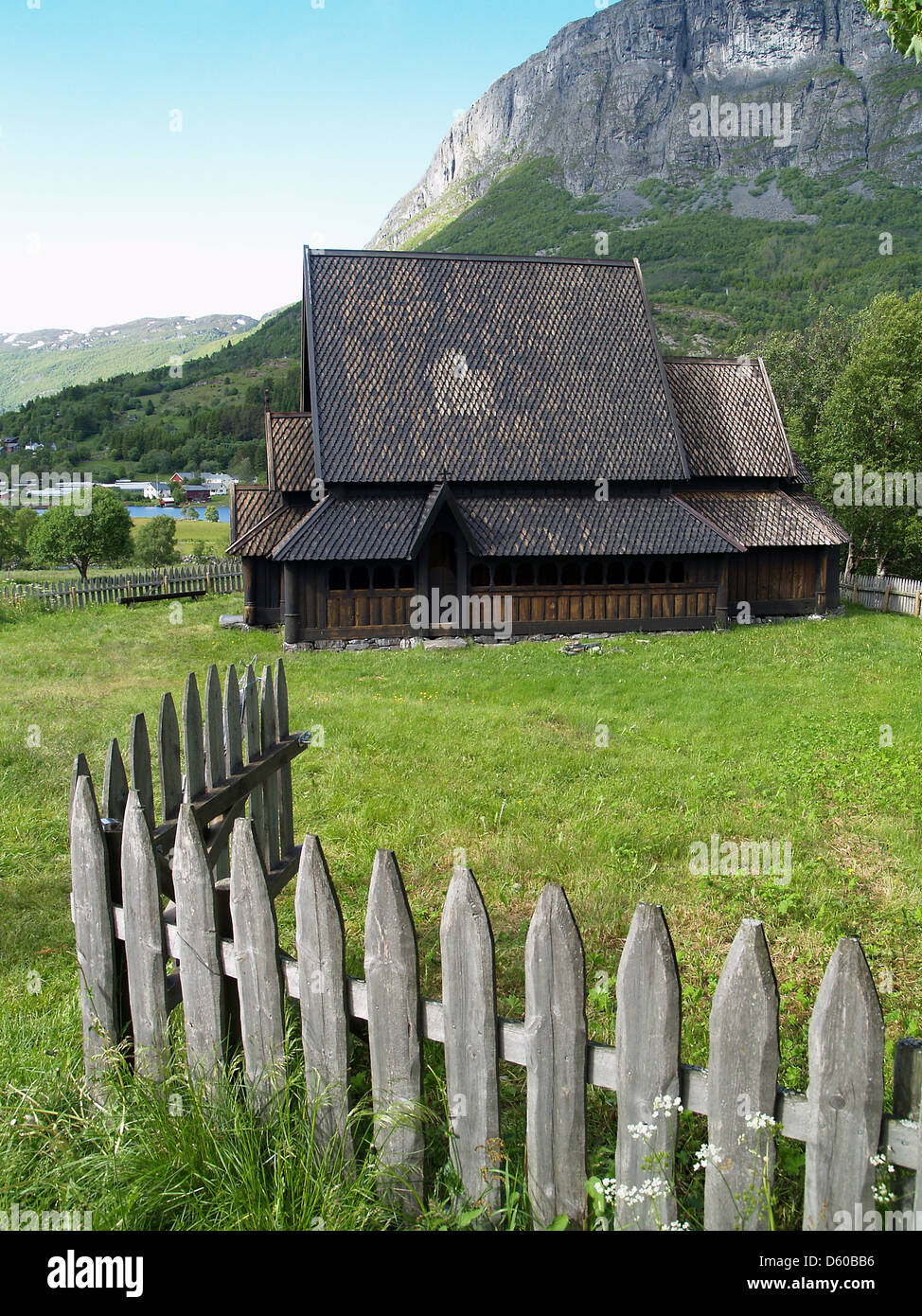 The Oye Stave Church,Norway Stock Photo - Alamy