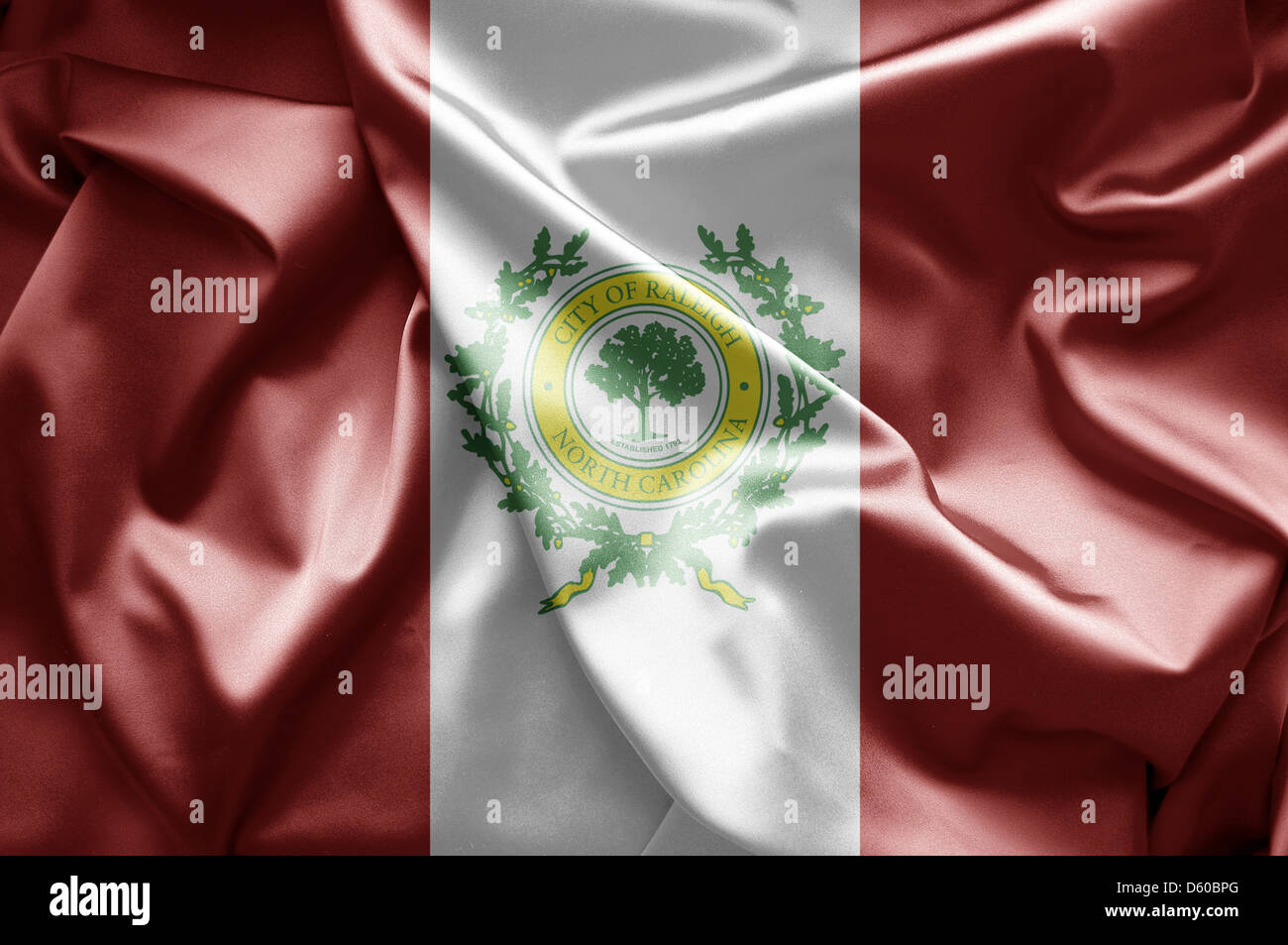 Flag of Raleigh Stock Photo - Alamy