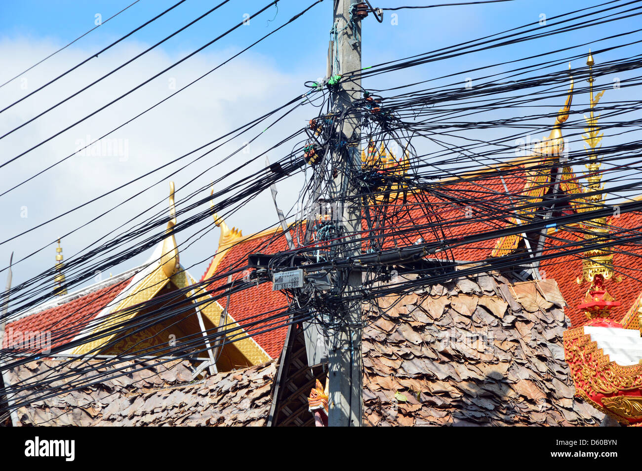 Pole overloaded hi-res stock photography and images - Alamy