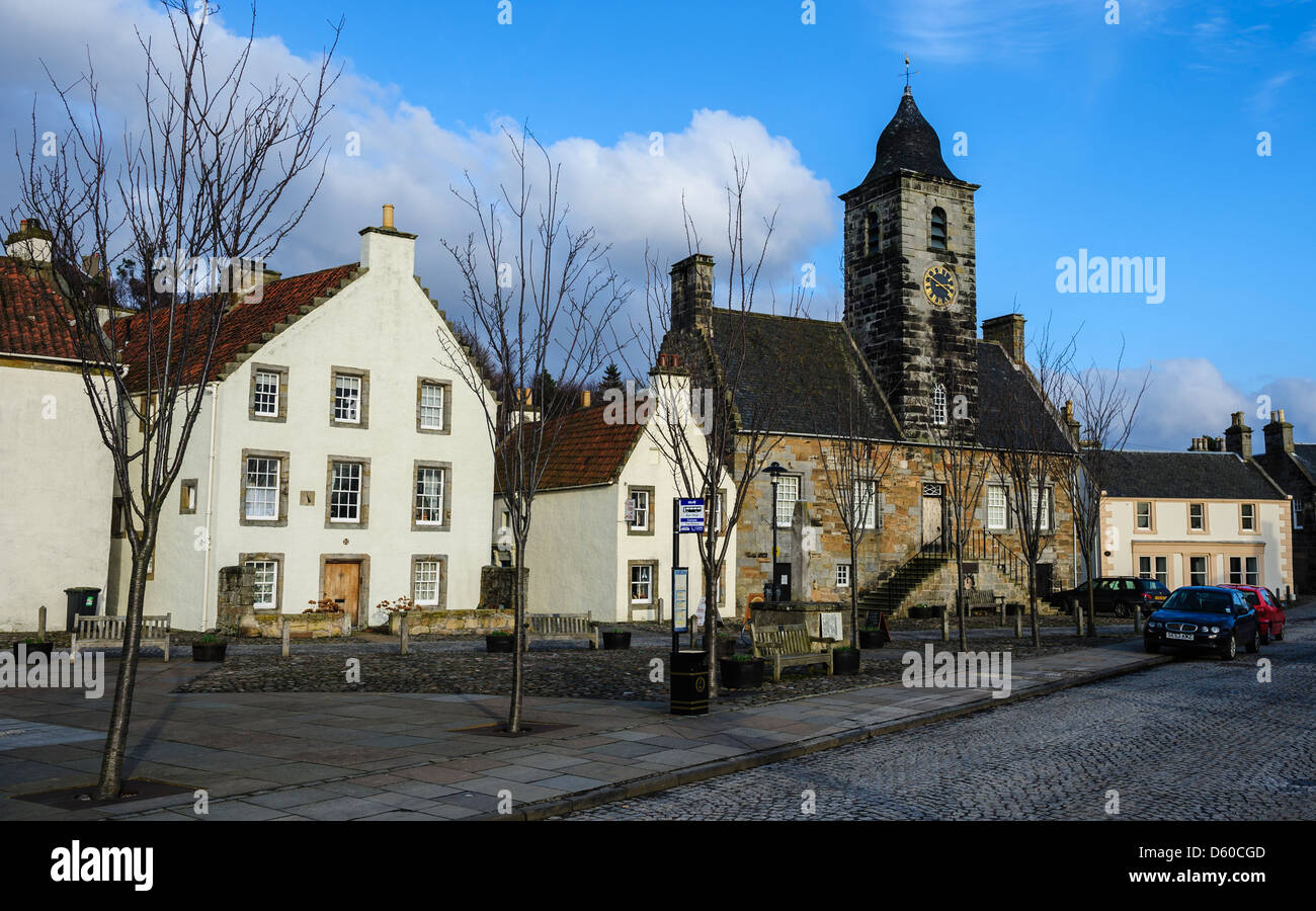 The town of Culross in Fife, Scotland Stock Photo - Alamy