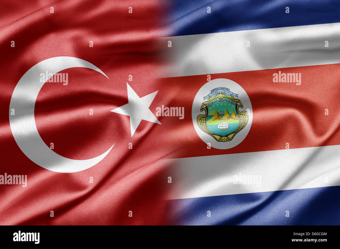Turkey and Costa Rica Stock Photo - Alamy