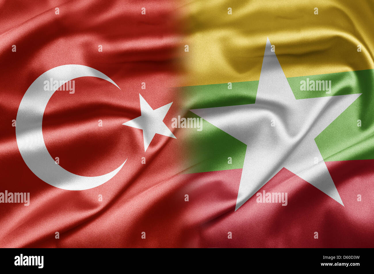 Turkey and Myanmar Stock Photo - Alamy
