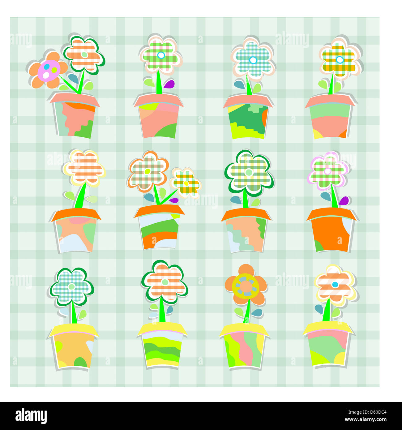 Seamless spring Cut Out Stock Images & Pictures - Alamy
