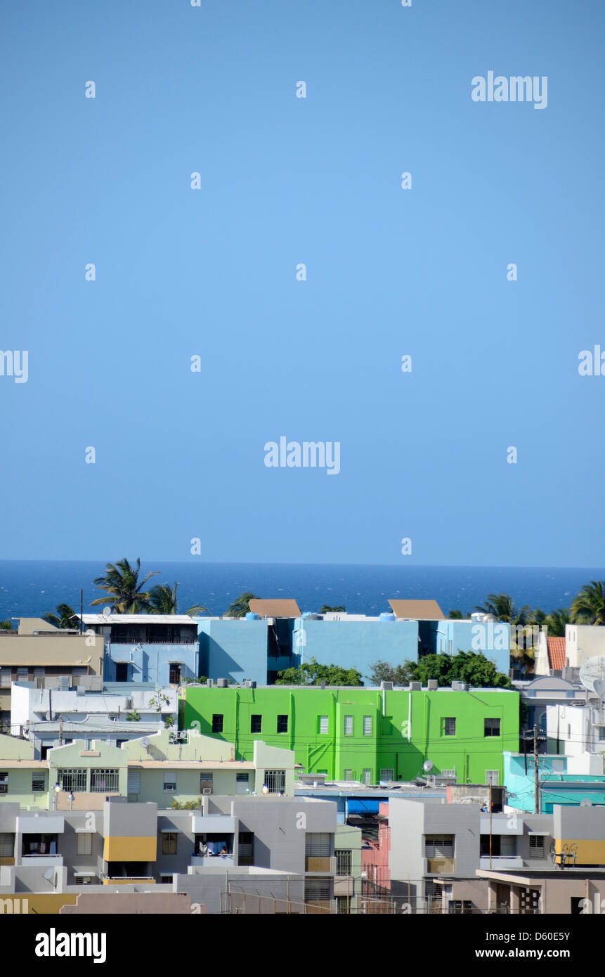Colorful buildings in Old San Juan, Puerto Rico Stock Photo - Alamy