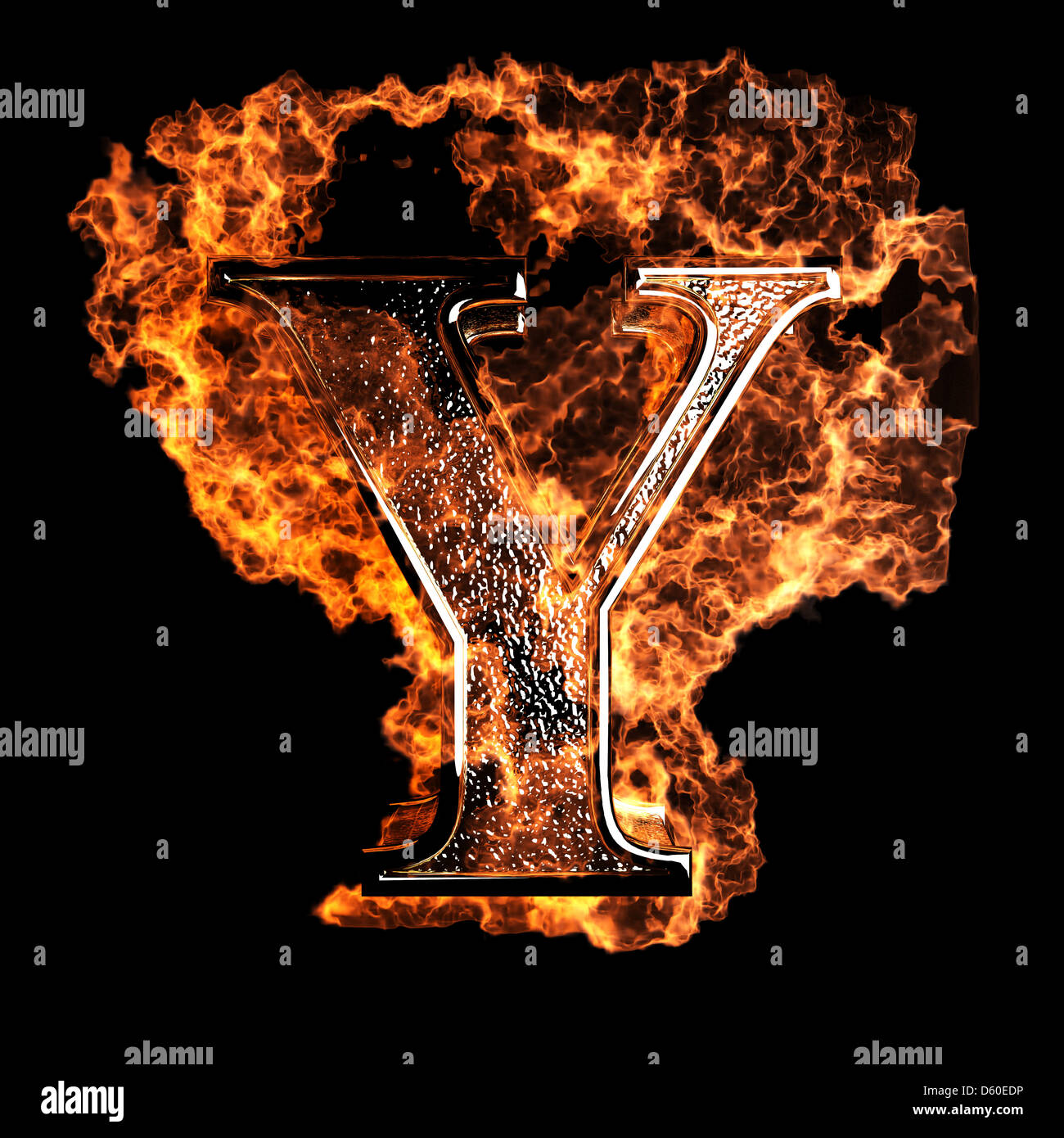 I letter design red black hi-res stock photography and images - Alamy