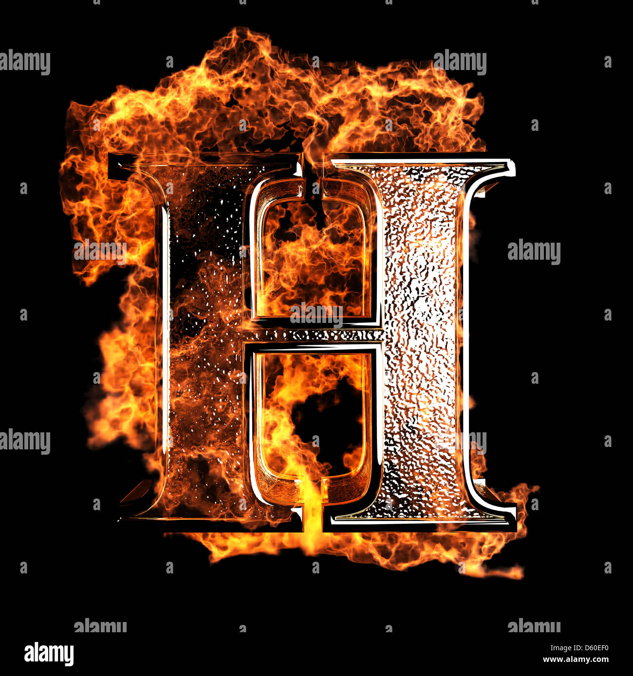 Burning alpha hi-res stock photography and images - Alamy