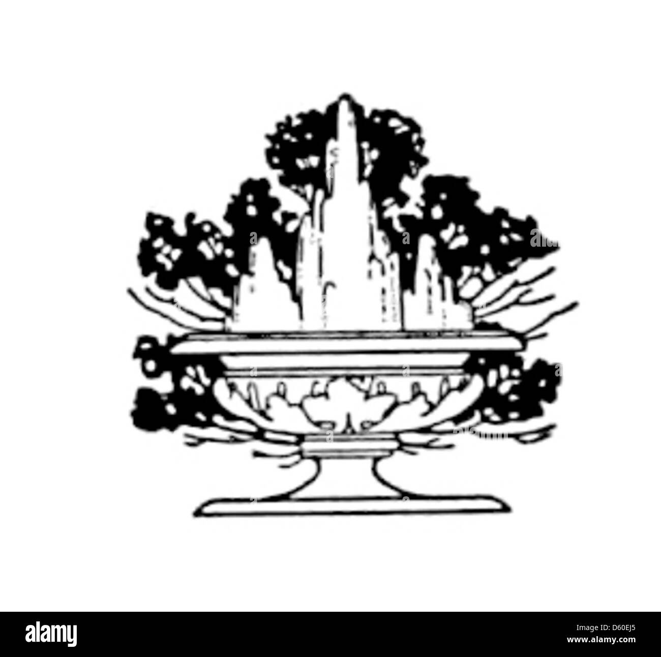 Water motif detail Cut Out Stock Images & Pictures - Alamy