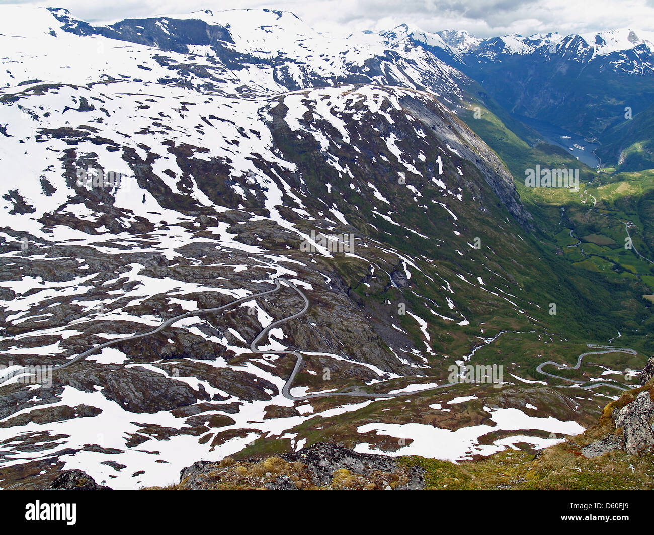 Geiranger To Dalsnibba High Resolution Stock Photography and Images - Alamy
