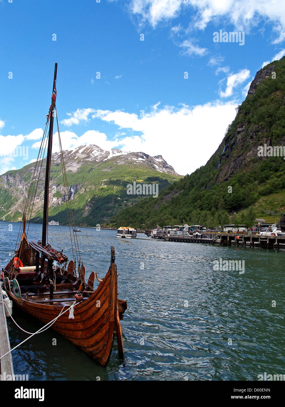 Viking ship norway hi-res stock photography and images - Alamy