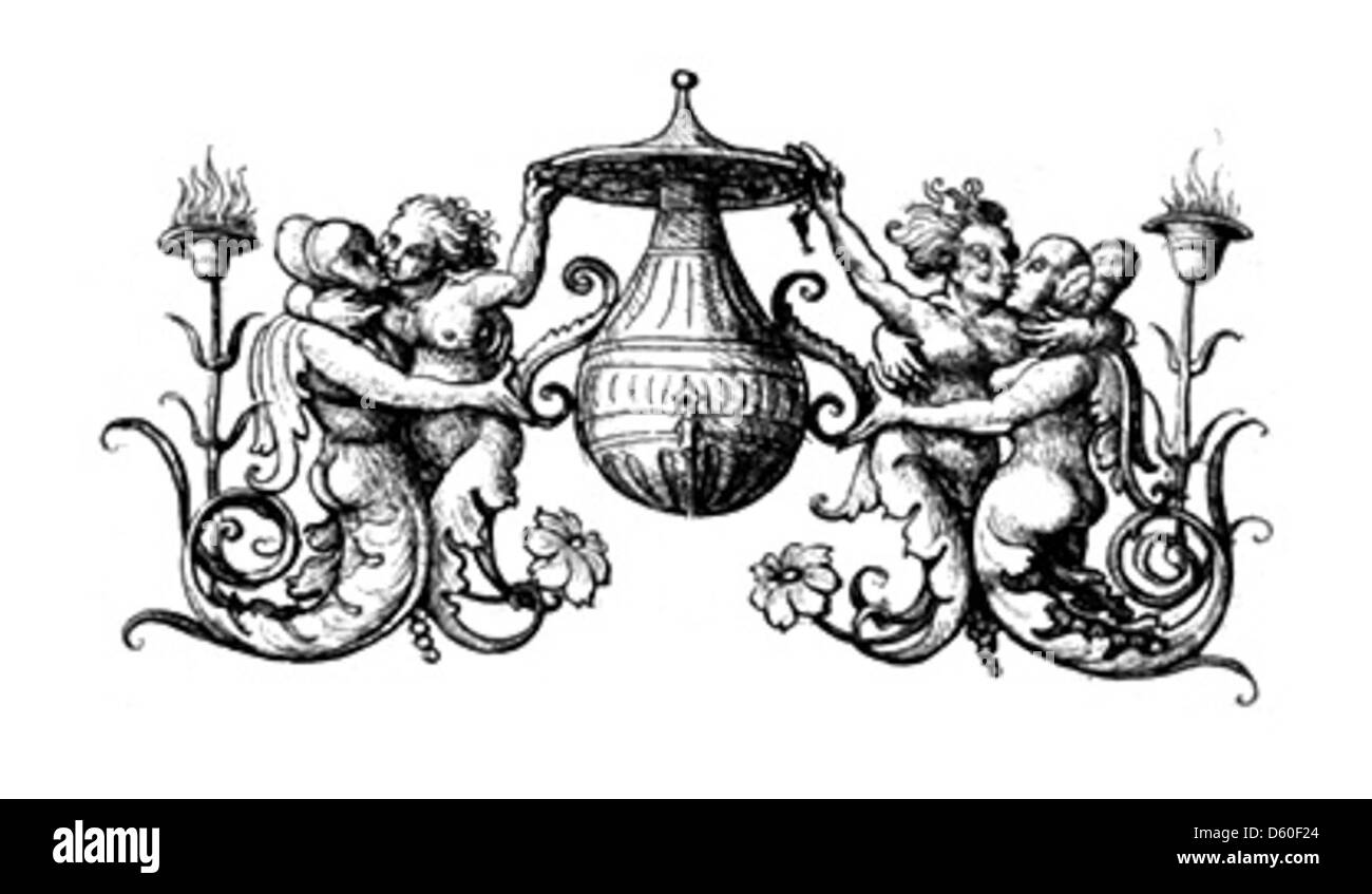 An artistic flourish ornament, showcasing intricate design elements ...