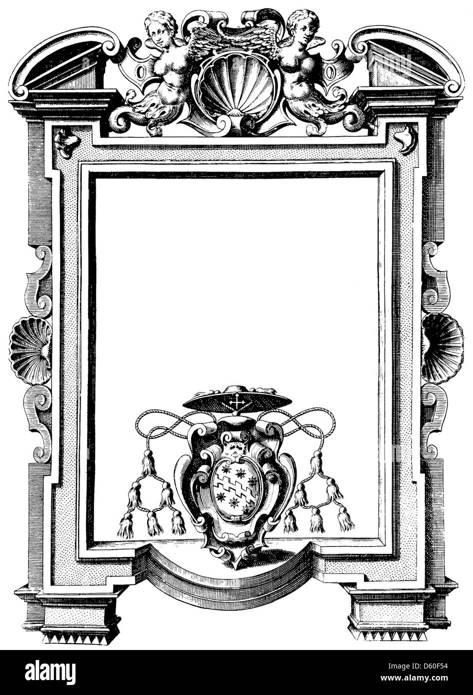 This image features a decorative border, often used in graphic design ...