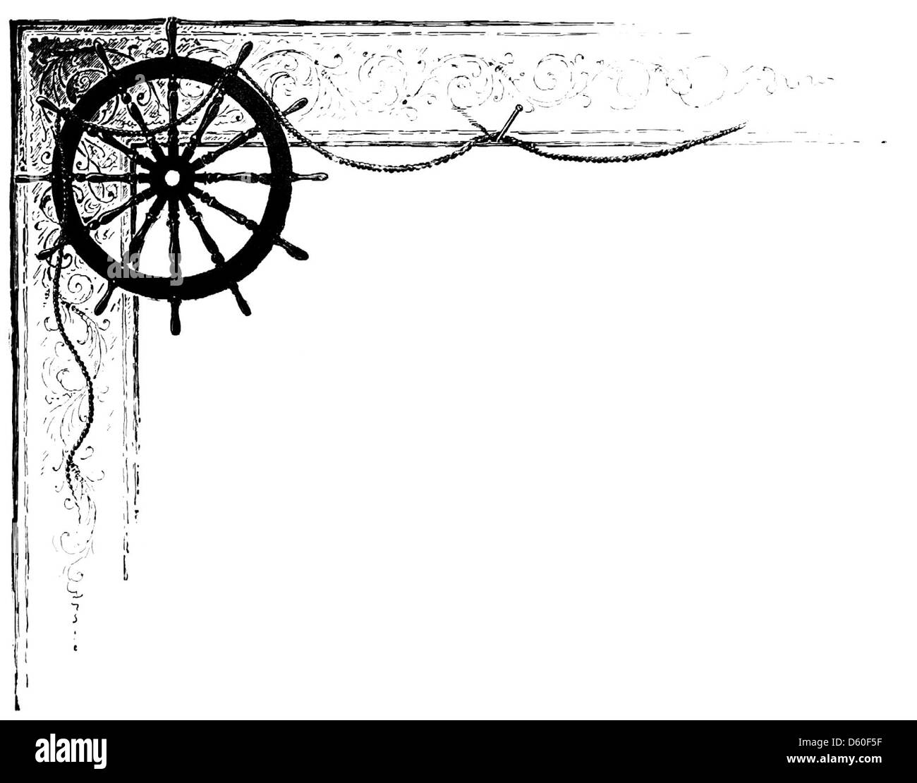 Vintage book border Black and White Stock Photos & Images - Alamy