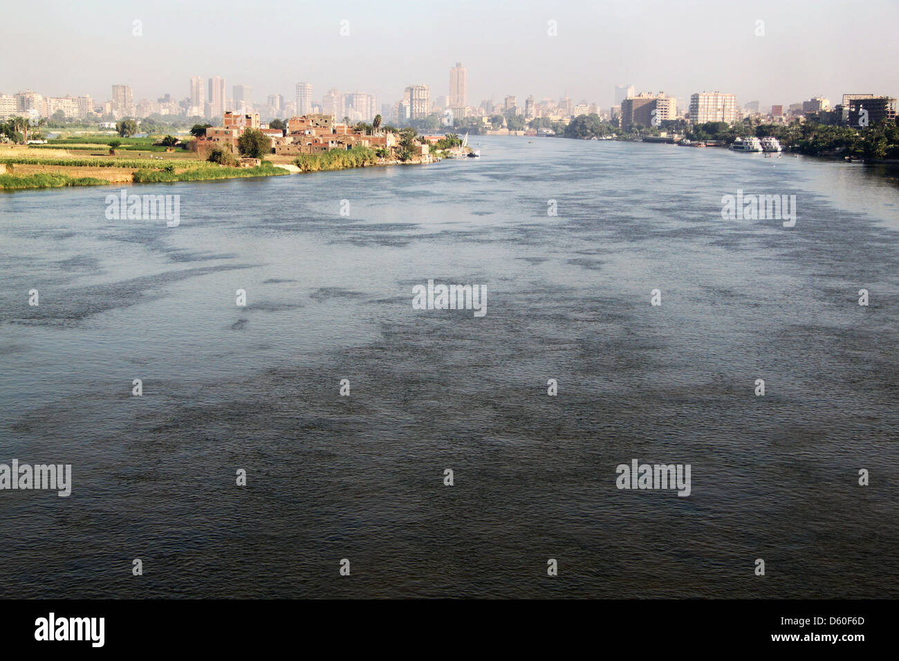 River Nile in Cairo in Egypt Stock Photo - Alamy