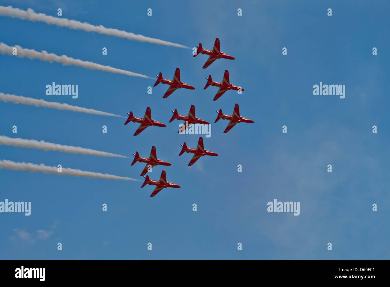 Red arrows display hi-res stock photography and images - Alamy