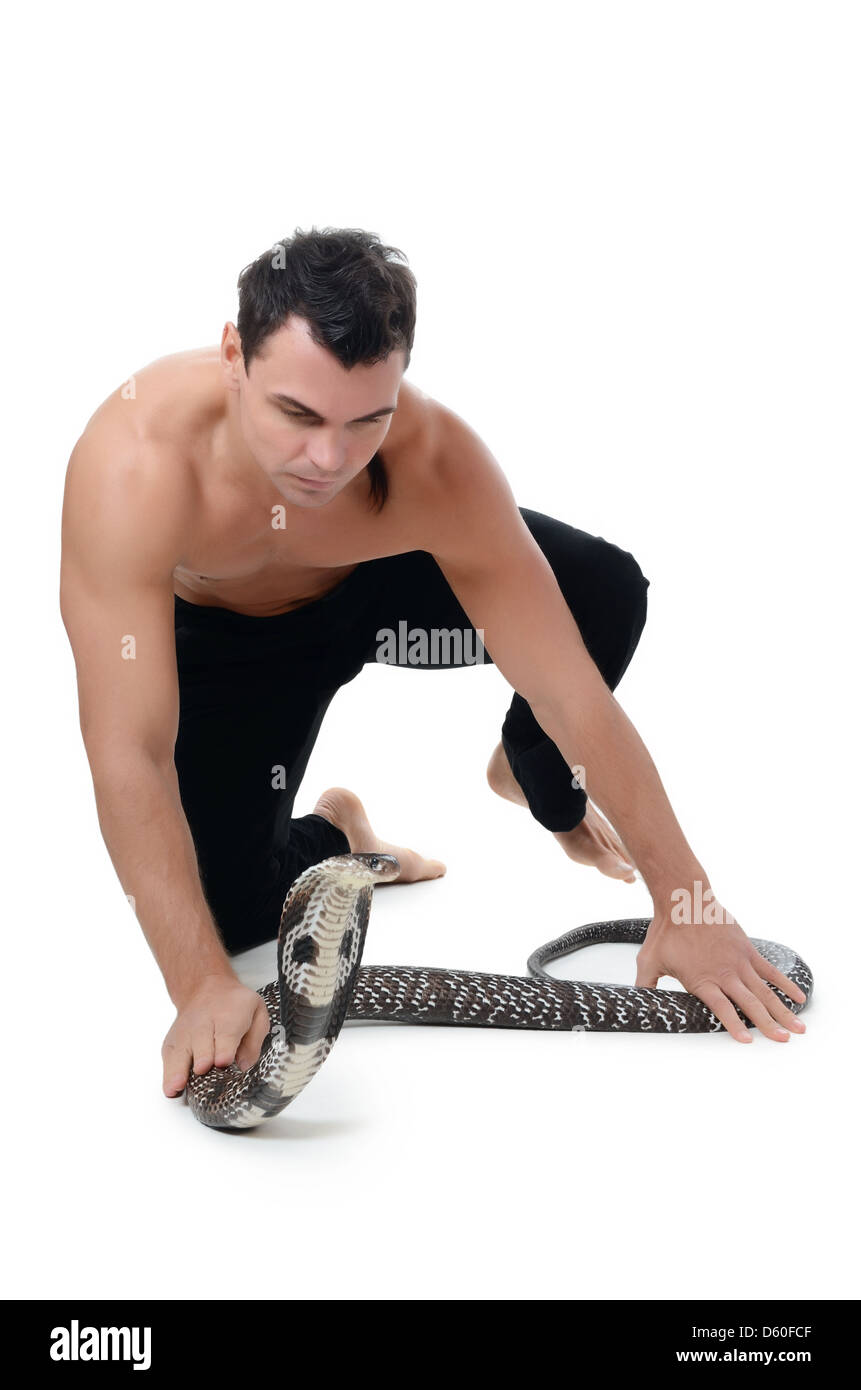 Snake trainer hi-res stock photography and images - Alamy