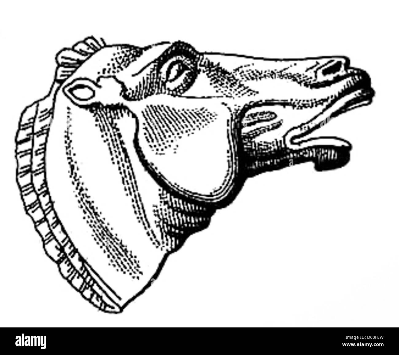 14th century horse Black and White Stock Photos & Images - Alamy