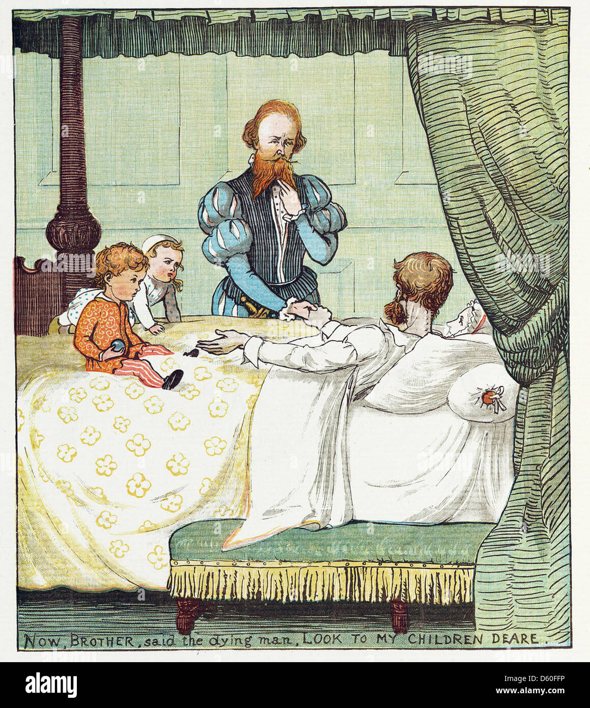 19th century illustration baby hi-res stock photography and images - Alamy