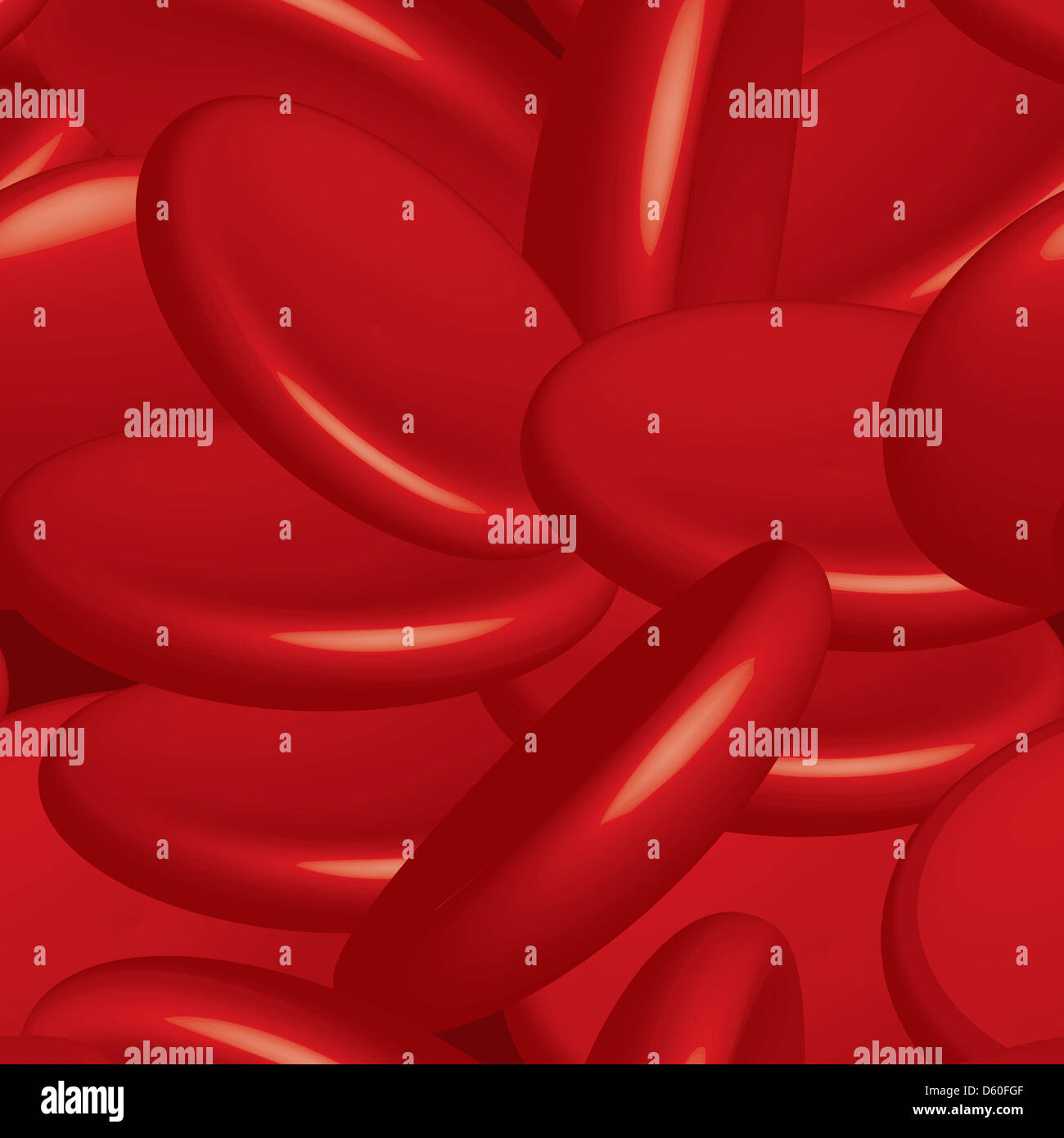 Blood cells seamless Stock Photo - Alamy