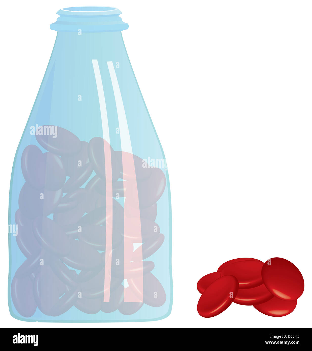 Bottle display display Cut Out Stock Images & Pictures - Alamy